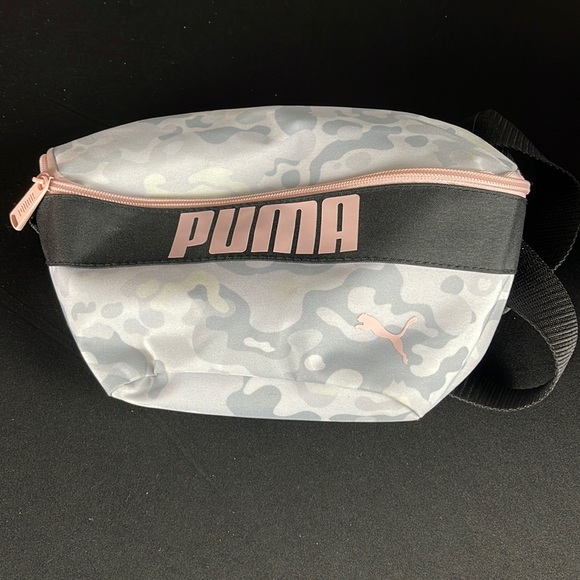 Puma | Bags | Puma Fanny Pack Waist Bag Hipsack Logo Travel Bag ...